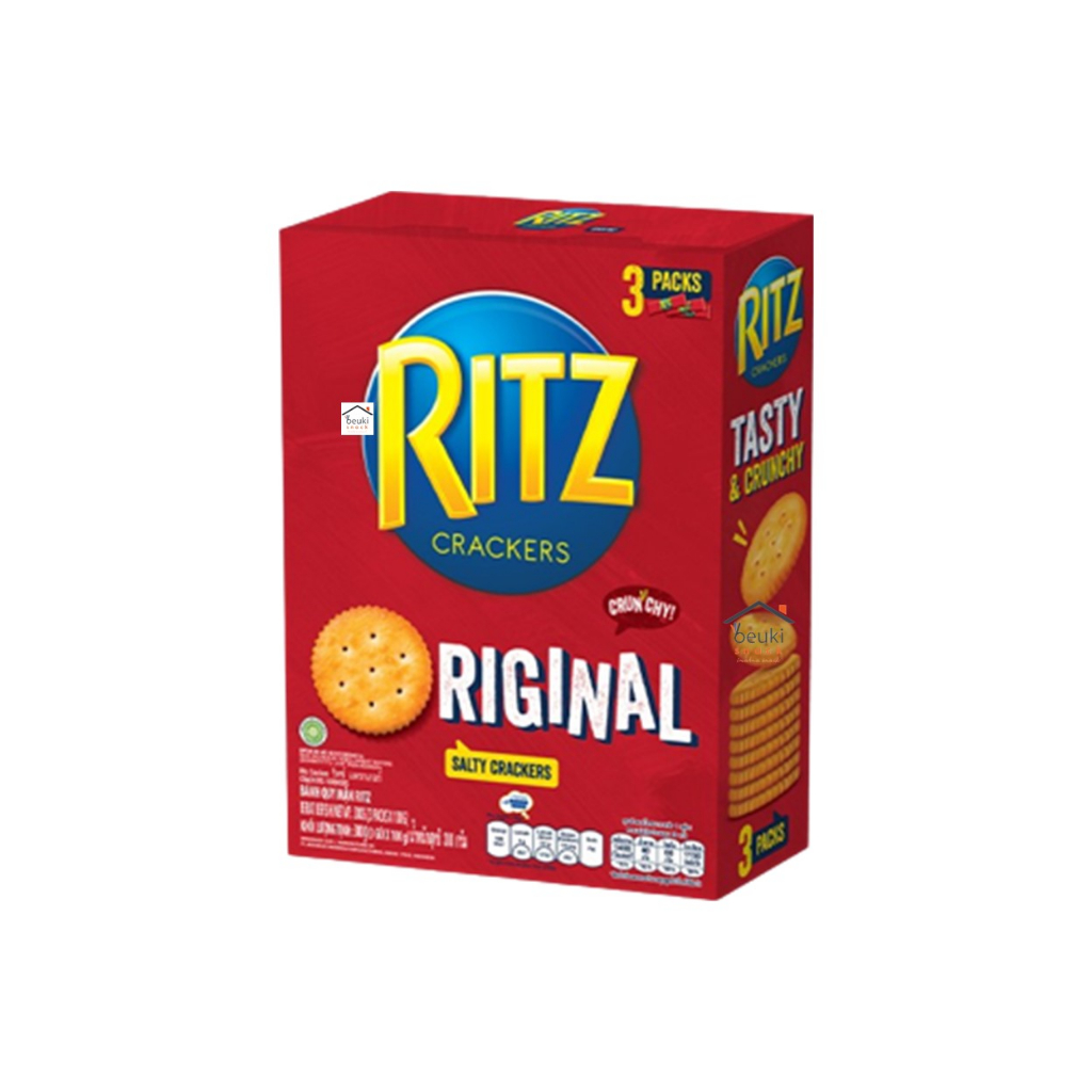 Ritz Crackers Original Salty Savory Krekers from Mondelez Box Packaging ...