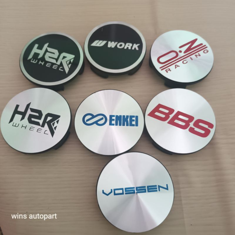 Racing wheel hubcaps, 6cm diameter variations | Shopee Malaysia