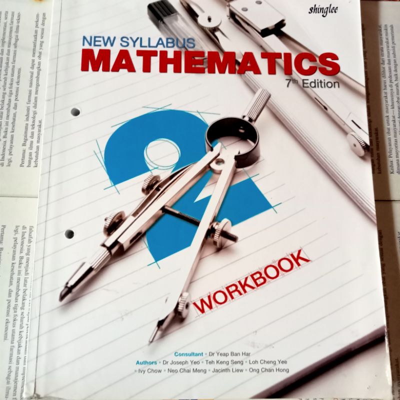 New SYLLABUS MATHEMATICS 2 WORKBOOK | Shopee Malaysia