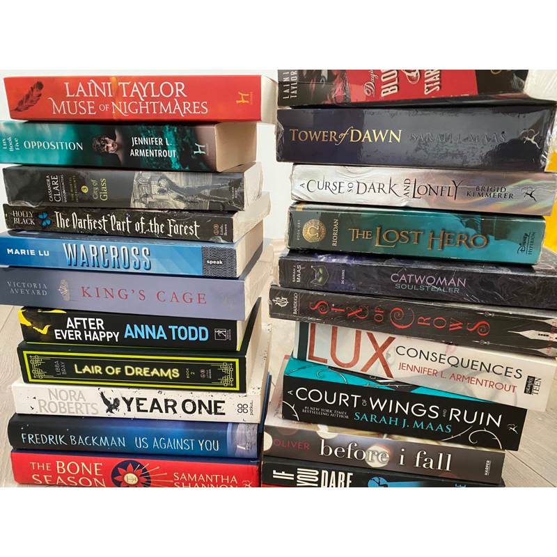 Preloved ORIGINAL english books - after ever happy anna todd a lux ...