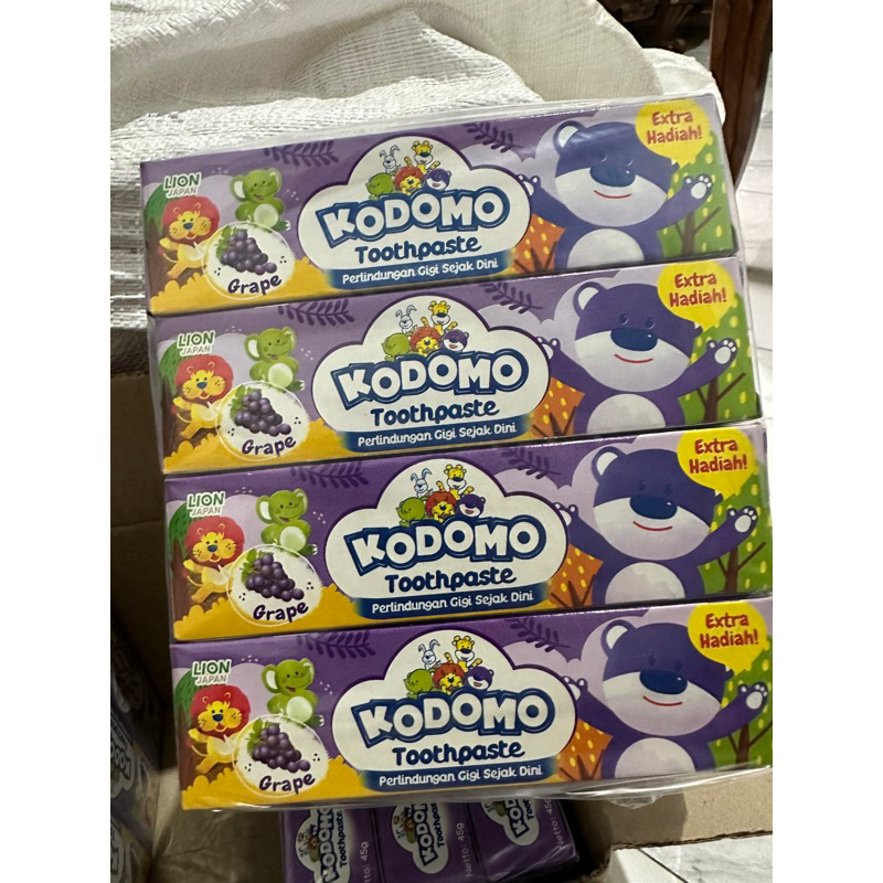 Kodomo toothpaste 45 grams | Shopee Malaysia
