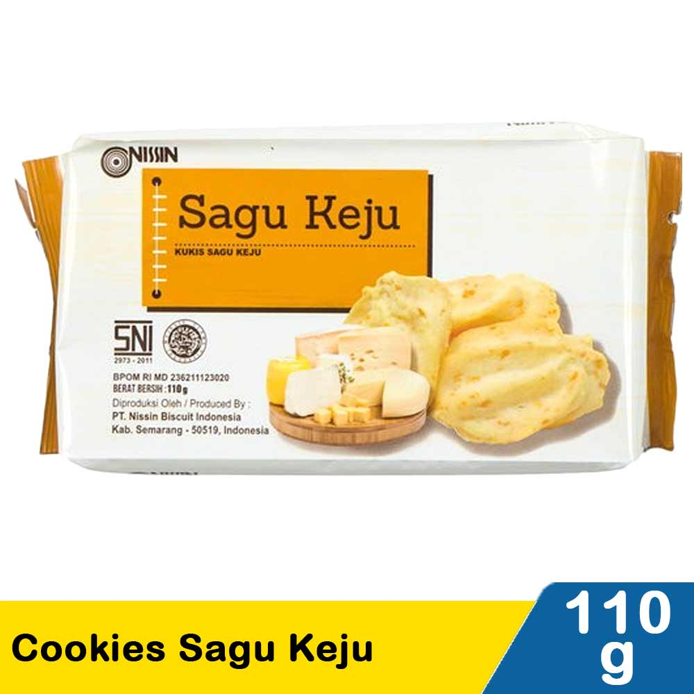 Nissin Cheese Sago Cookies 110g | Shopee Malaysia