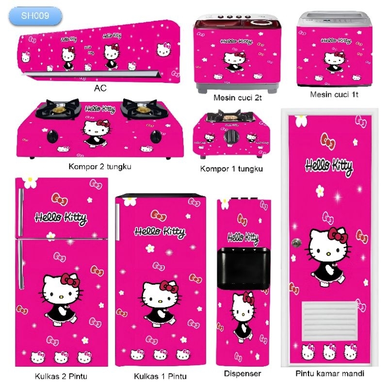 MESIN Stove stickers / refrigerator stickers / washing machine stickers ...
