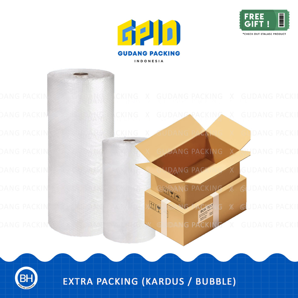 Additional Bubble/Box/Cardboard/Carton/Box/Plastic Packing | Shopee ...