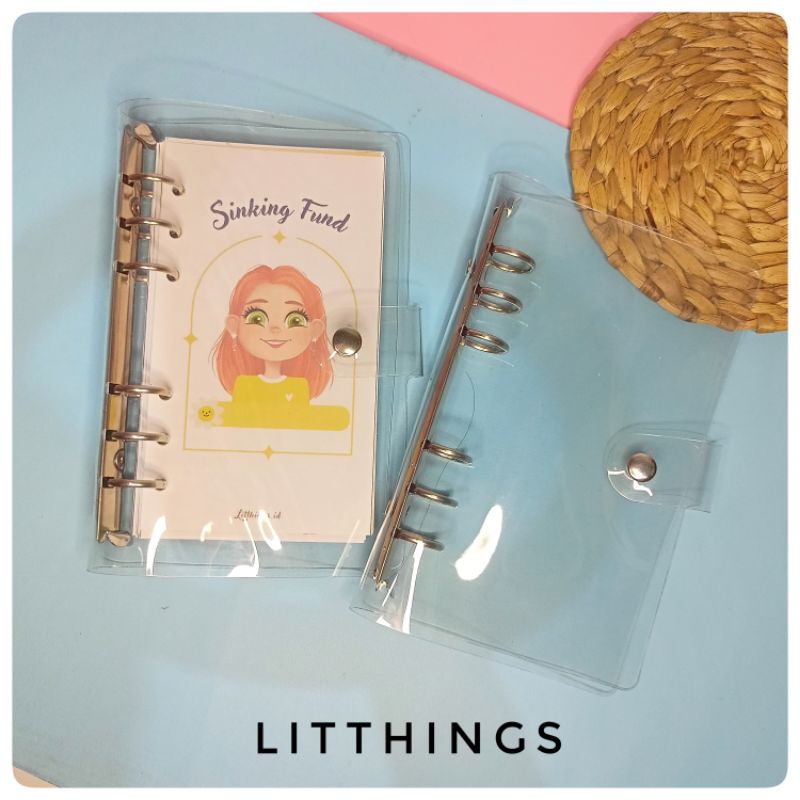 A6 Size Transparent Binder Book | 6 Ring Hold | Pvc Binder | Financial ...