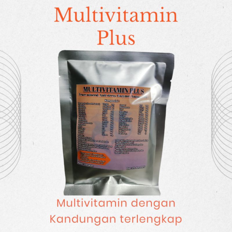 Multivitamin plus fish 100 grams / multivitamin plus / multivitamin ...