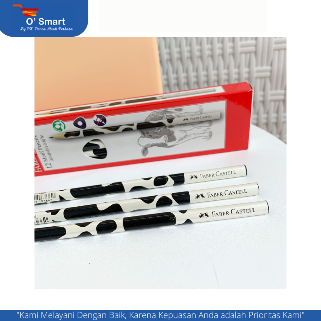 Faber Castell 2B Cow Motif 118366 (PCS) | Shopee Malaysia