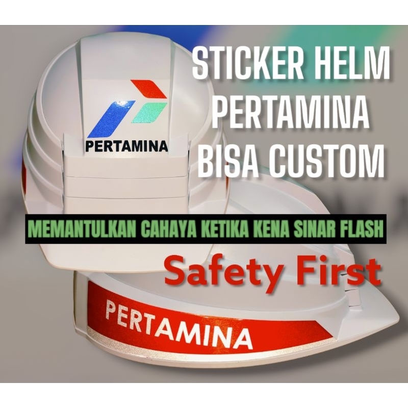 Helmet Sticker Logo Cutting Pertamina Sticker | Shopee Malaysia