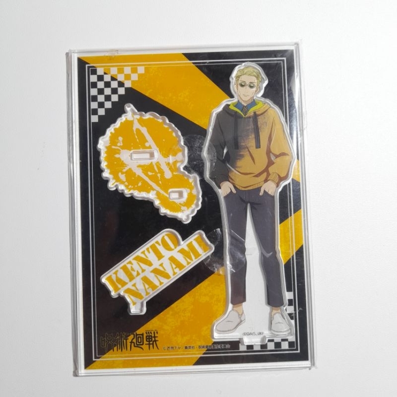 Official jujutsu kaisen acrylic standee nanami kento hoodie with frame ...