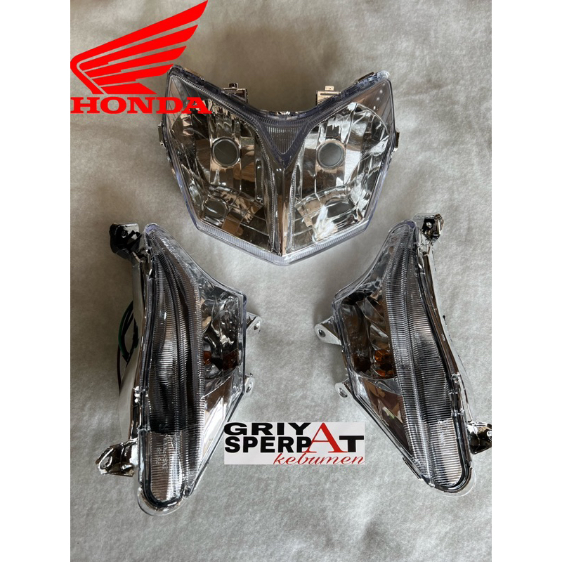 Supra x new 125 Headlight And sen | Shopee Malaysia