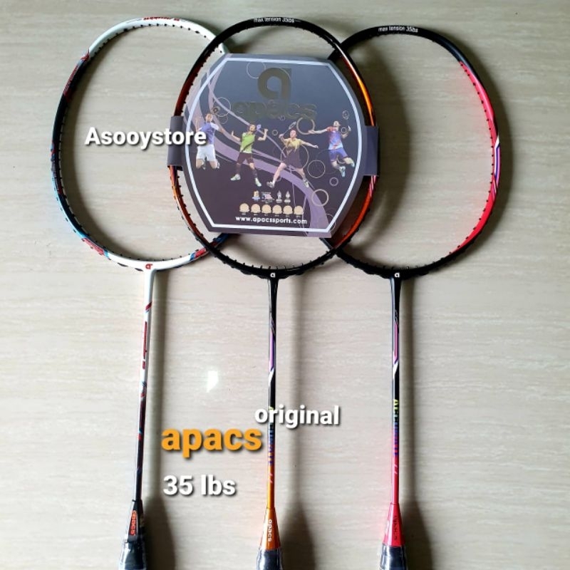 Apacs MAX 35lbs BADMINTON Racket | Shopee Malaysia