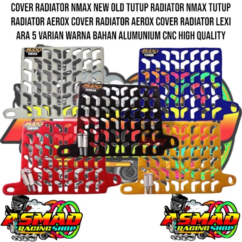 Nmax New Old Radiator Cover Nmax Radiator Cover Aerox Radiator Cover ...