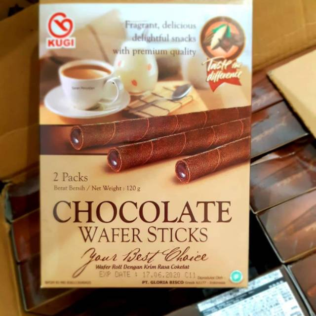 Wafer Kugi 120gr Snack Wafer Stick | Shopee Malaysia