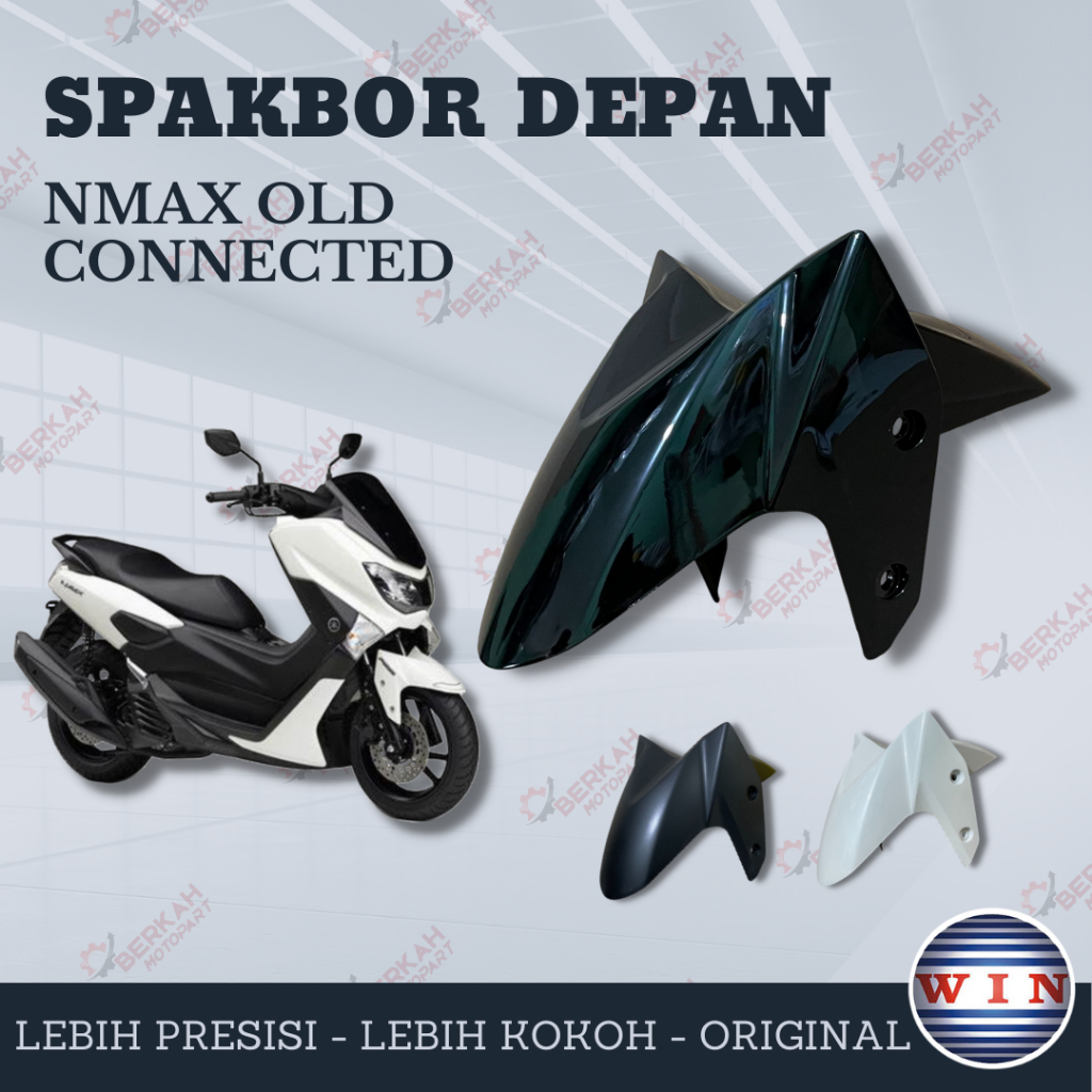 PUTIH HITAM Win - Front Fender Fender Yamaha NMax N Max Old New 2015 ...