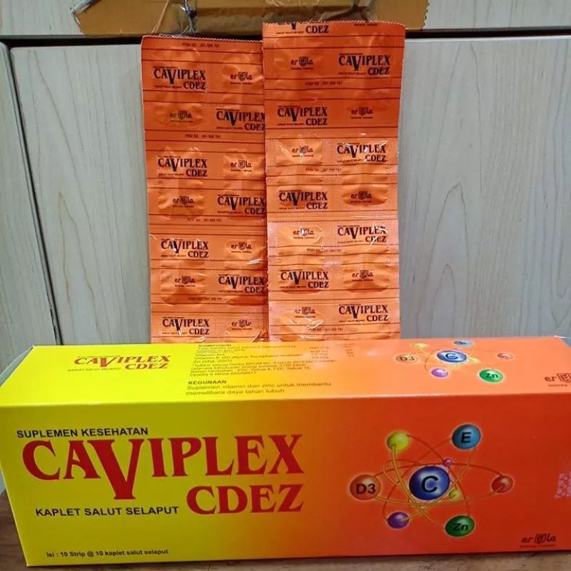 Caviplex Cdez tablet strip Contents 10 Tablets/Multivitamin Endurance ...