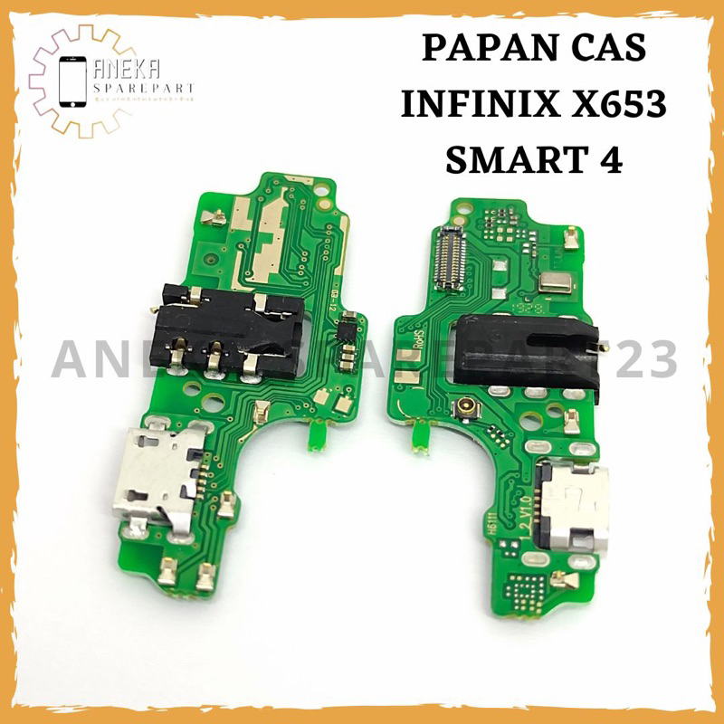 Board CHARGER Connector INFINIX SMART 4/X653 PLUG IN CAS BOARD CHARGER ...