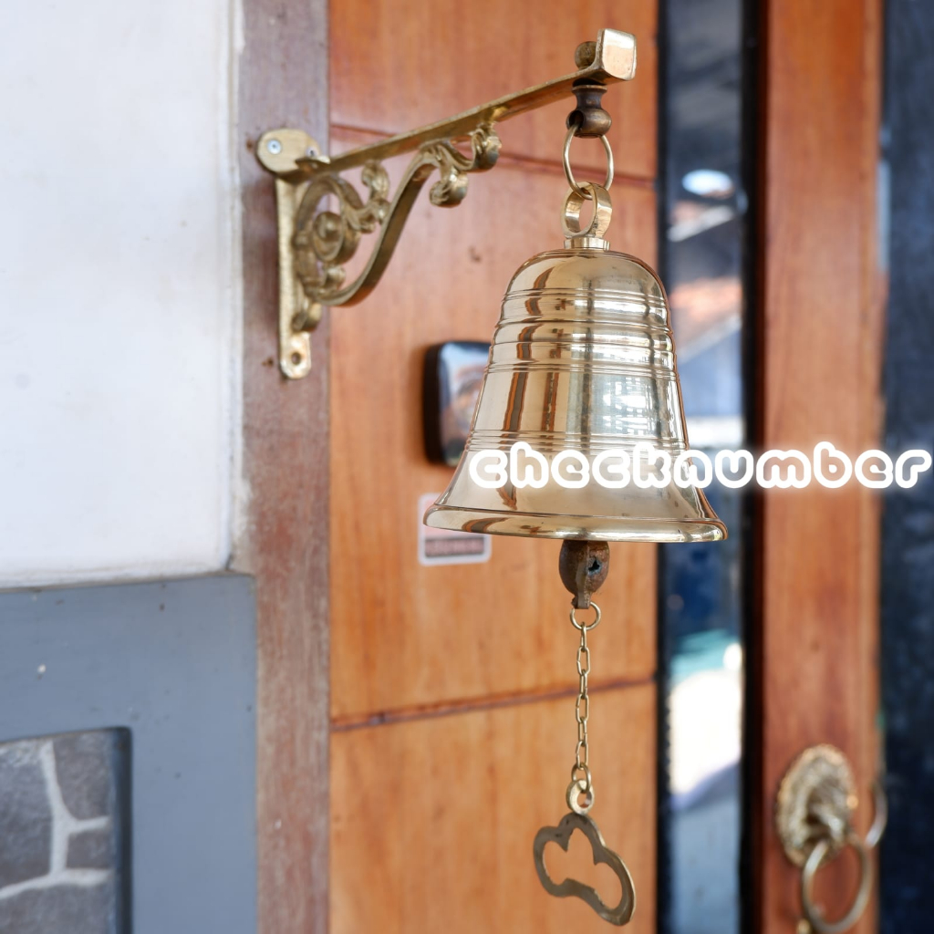 Luxury Home Turnstile Bell Antique Brass Bell | Shopee Malaysia
