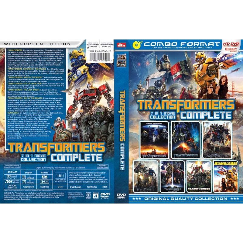 Transformers Complete Film Collection Cassette 2023 | Shopee Malaysia