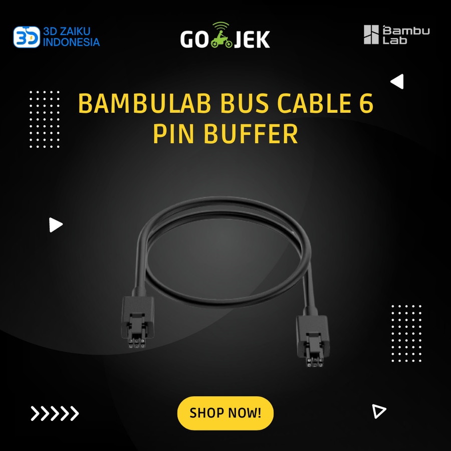 Original Bambulab Bus Cable 6 Pin Buffer | Shopee Malaysia