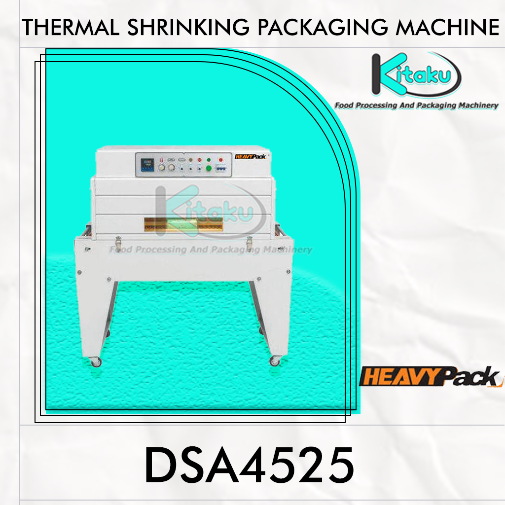 MESIN Thermal shrinking packaging machine DSA4525 Heavypack | Shopee ...