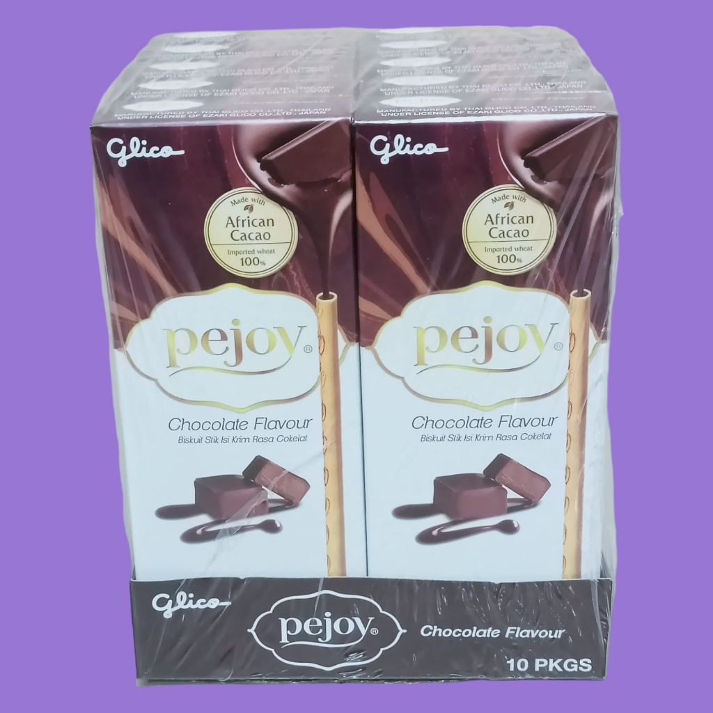 Pocky Pejoy Cream Chocolate Biscuit 20gr [10Pcs/box] | Shopee Malaysia