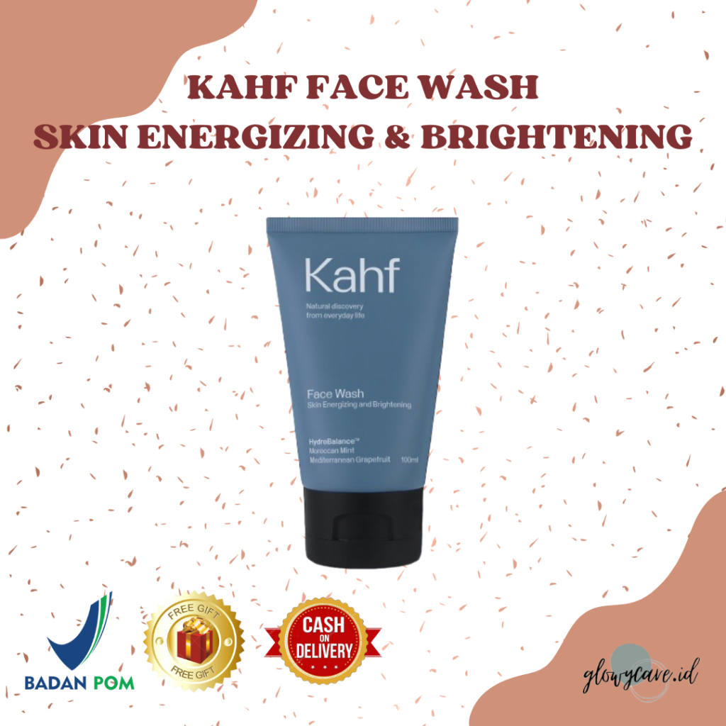 Kahf Skin Energizing and Brightening Face Wash 100mL - Men's Facial ...
