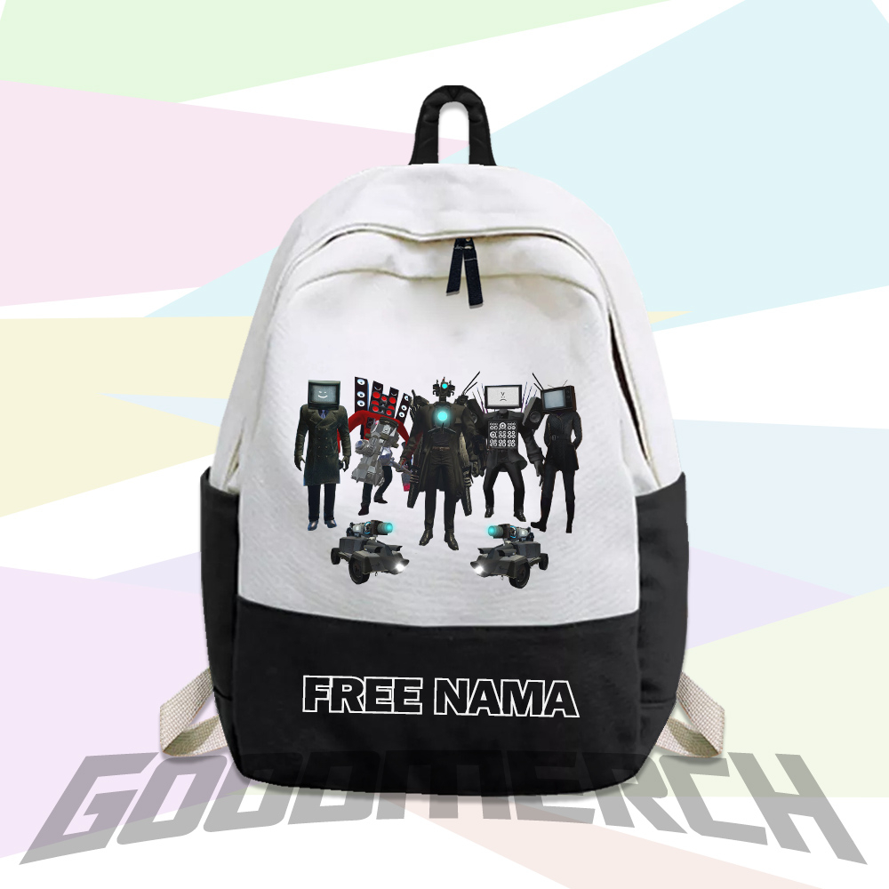 CHILDREN'S BACKPACK NEW TITAN CAMERAMAN TV MAN TV WOMAN SPEAKERMAN ...