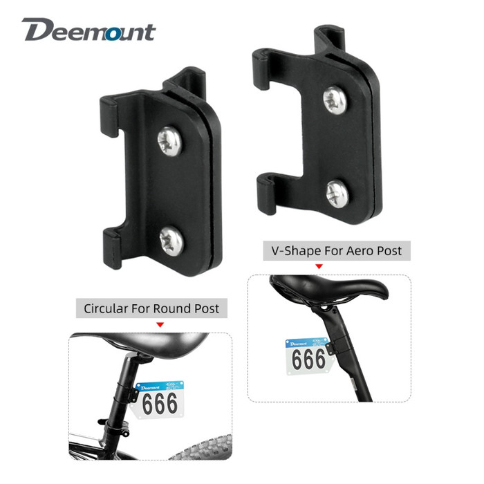 Bicycle Racing Number Bracket Tour Race Card Seatpost Holder - Number ...