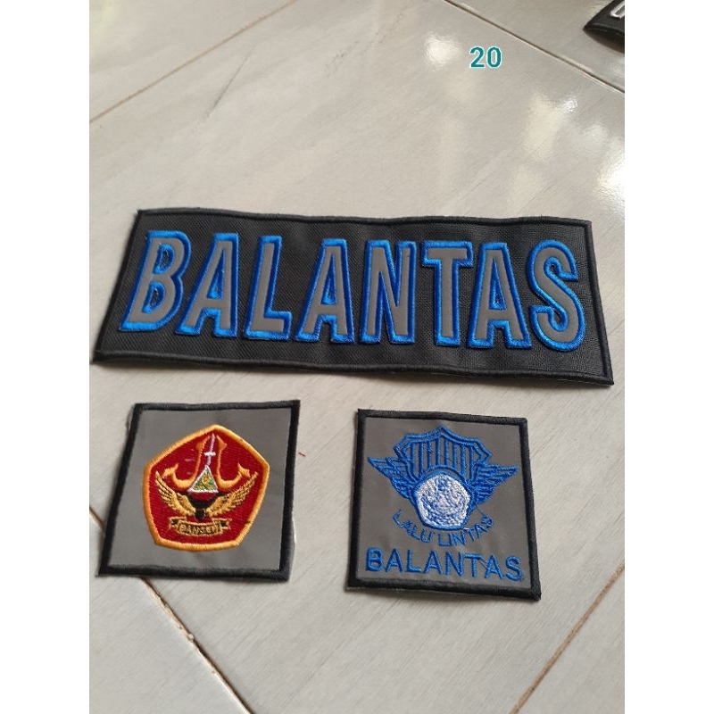 Balantas LOGO EMBROIDERY | Shopee Malaysia