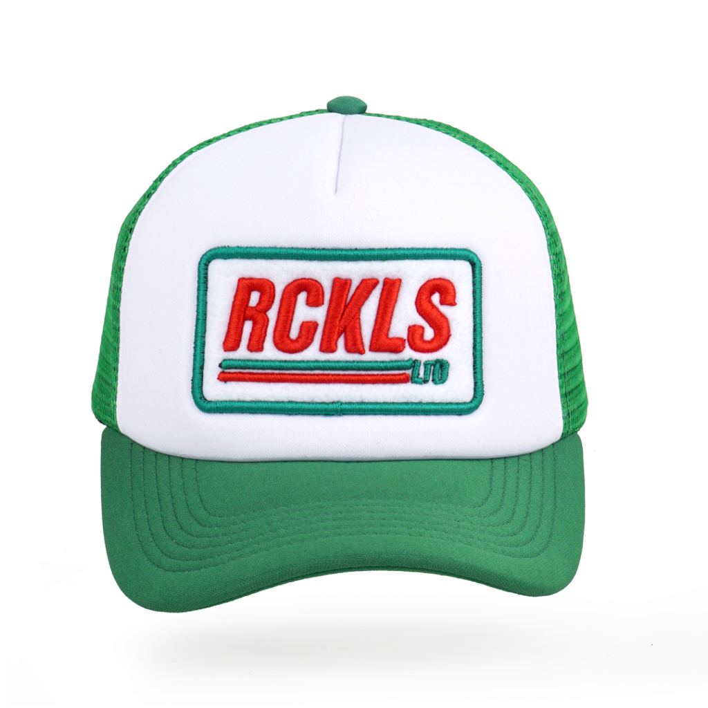 Order. Men's Net Hat Distro Original Trucker Green Light Embroidery ...