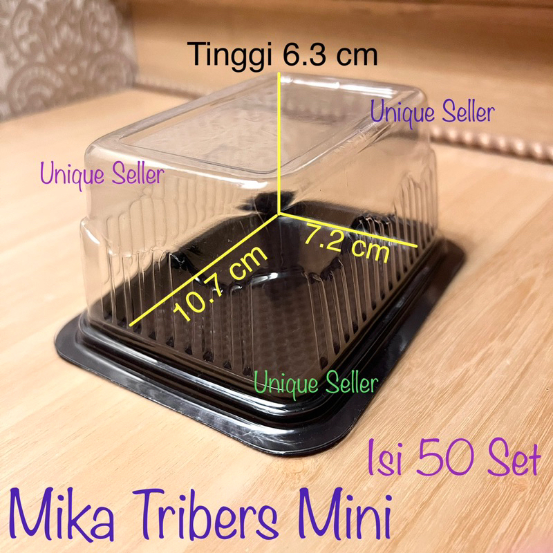 [Contains 50] Mika Cake Mini 10.5x7x6 cm / Mika BGK 610 / Mika BGK610 ...