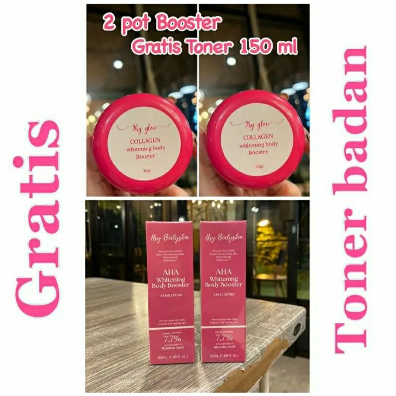 Hassya bodyskin Booster AHA And Collagen | Shopee Malaysia