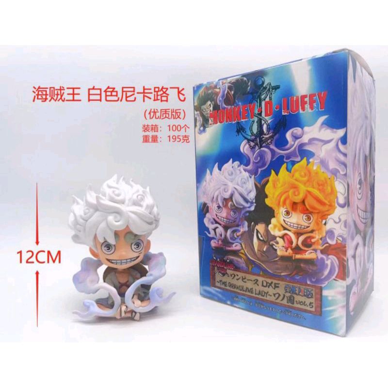 One Piece Monkey D Luffy Figure Gear 5 Sun God Nika Joy Boy Dashboard | Shopee Malaysia
