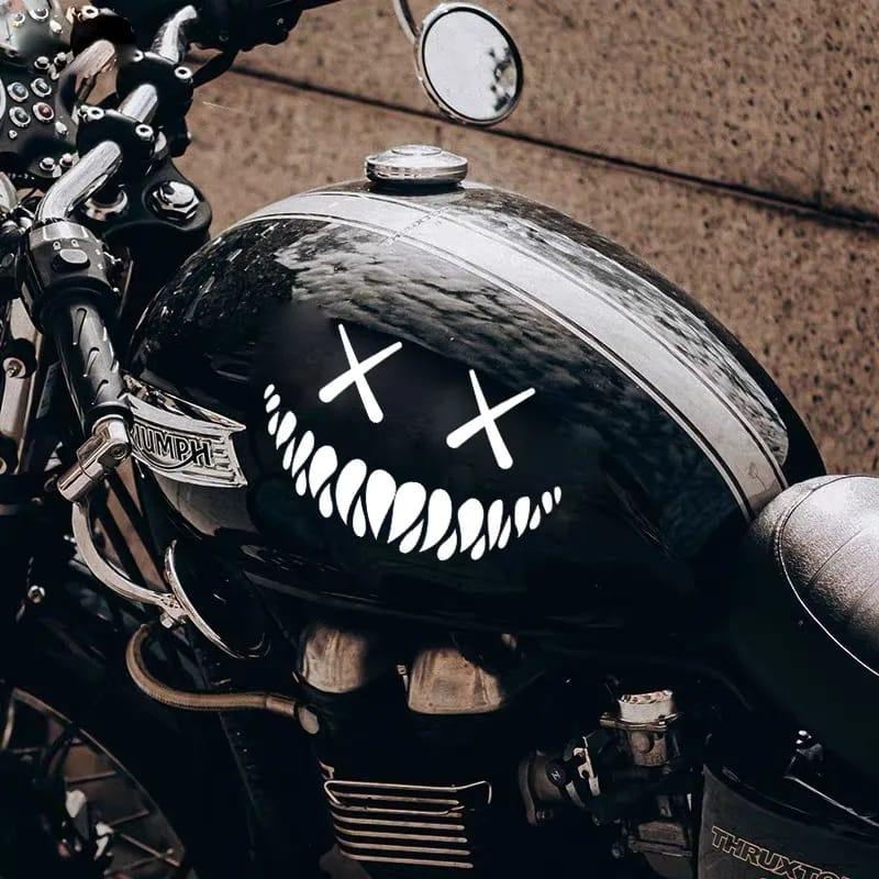Badxx cutting Sticker for front side body of the motorbike or motorbike ...