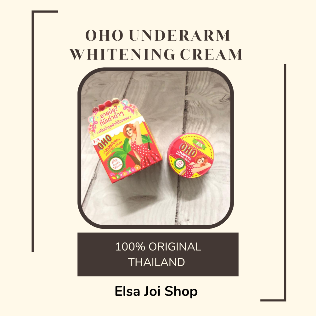 Oho Underarm Whitening Cream 10gr - ORIGINAL THAILAND | PGMall