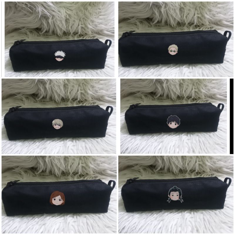 Classic canvas pencil box jujutsu kaisen tepak gojo megumi inumaki ...