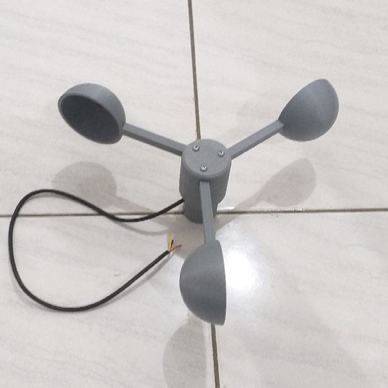 Wind Speed Sensor Anemometer Wind Speed Support Arduino Shopee Malaysia