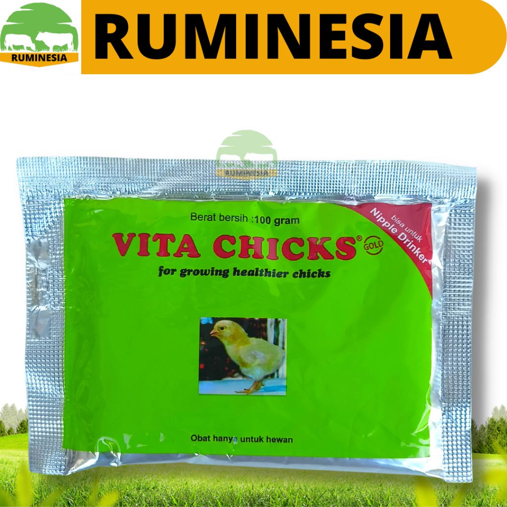 Vita CHICK 100gram - Vitamin Growth Of Chicks Bird Poultry Vita Chicks ...