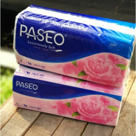 Paseo luxuriously soft facial Tissue 250 sheets | Shopee Malaysia