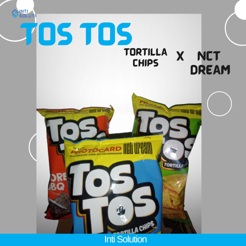 Tos TOS Version NCT DREAM Tortilla Chips 145 gr 1 Carton (20Pcs ...