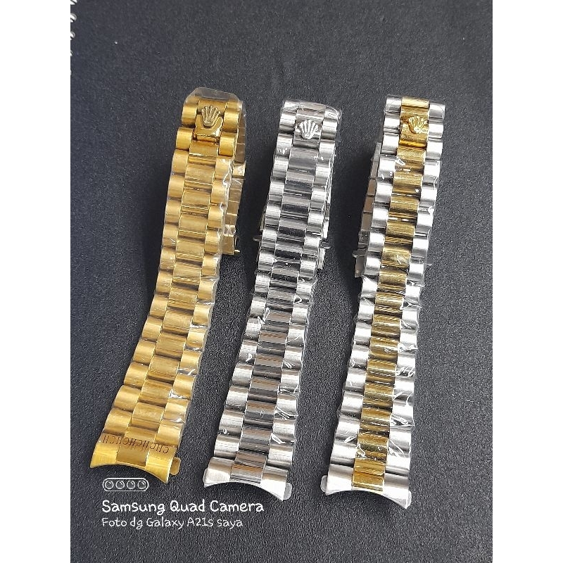 Rolex President 20mm Watch Chain Bracelet | Shopee Malaysia