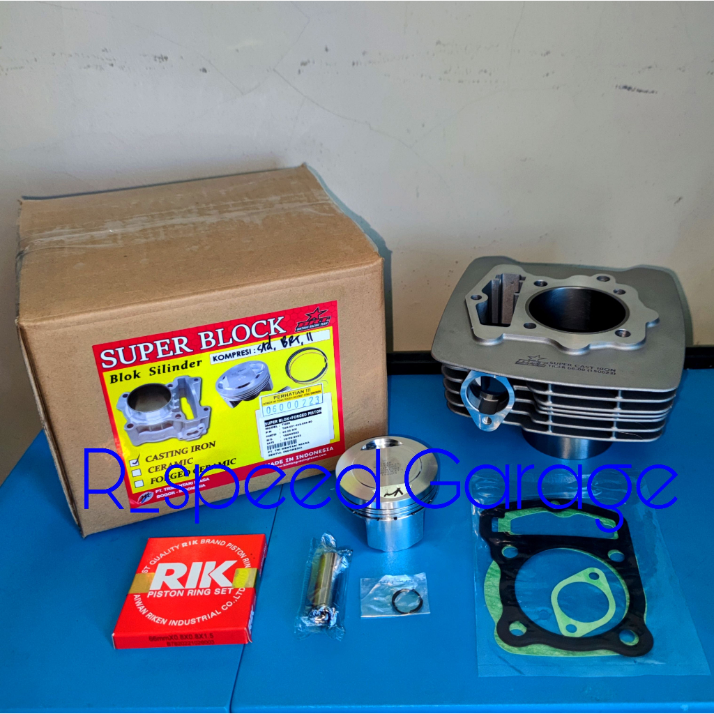 Block CAST IRON & FORGED PISTON BRT HONDA TIGER 200 66.00 | Shopee Malaysia