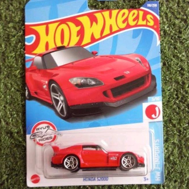 Hotwheels Honda S2000 Red Color Ryu Asada HW J-Imports Series JDM Mini ...