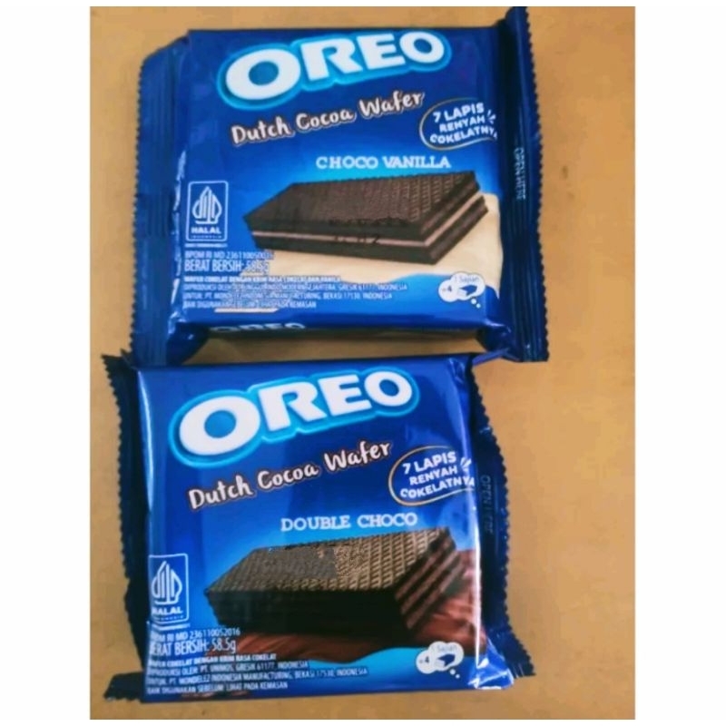 Oreo Dutch Cocoa Wafer 58,5gr | Shopee Malaysia