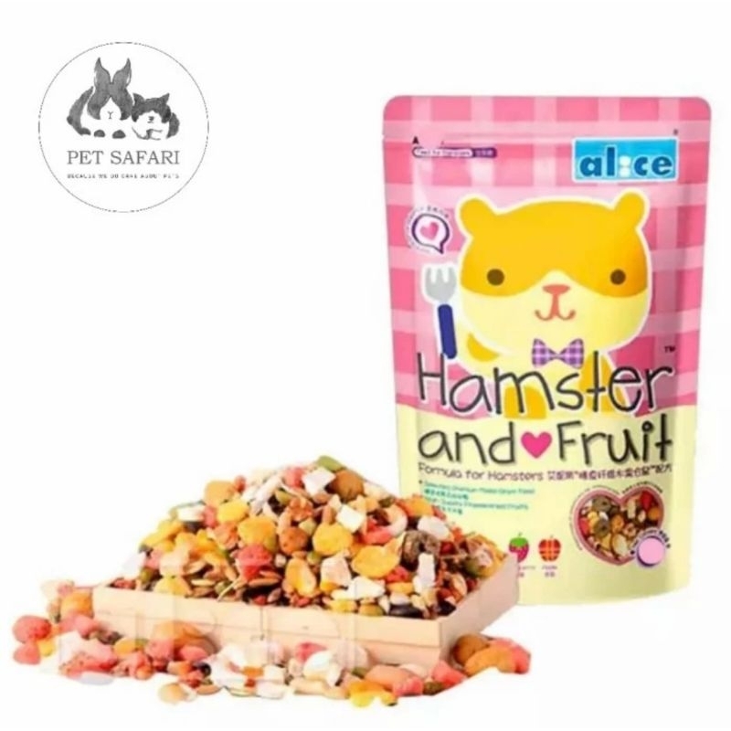 Alice fruit AE110 Hamster Food 500gr | Shopee Malaysia