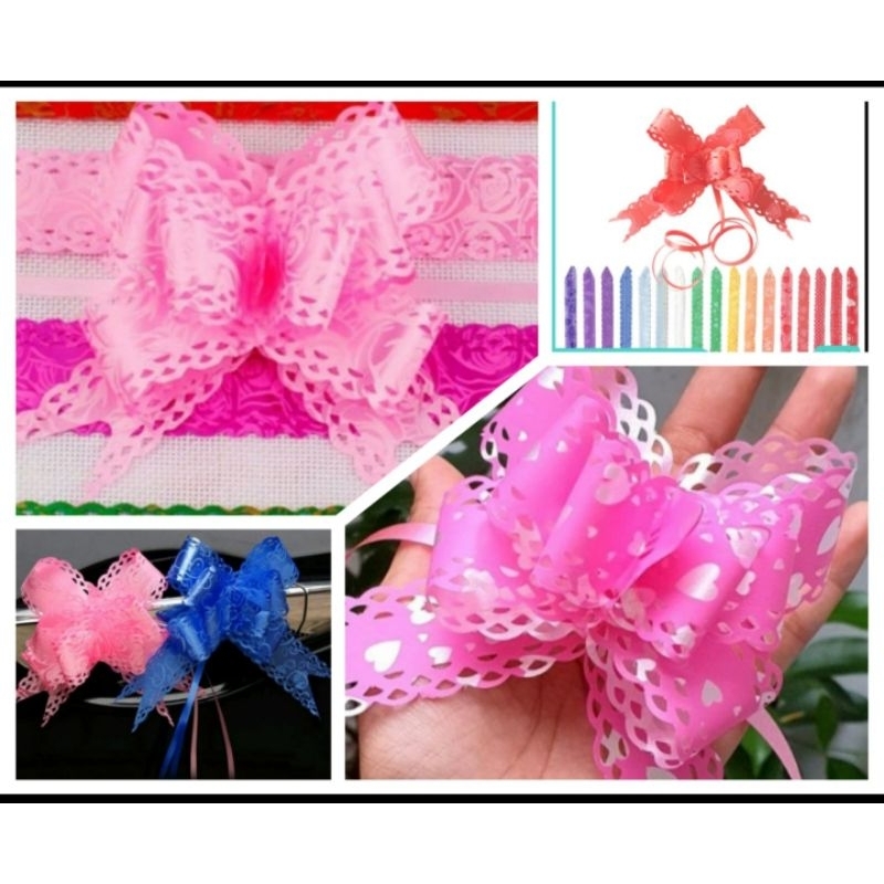 Motif pull ribbon size 30 mm (1 pack contains 10 pcs) | Shopee Malaysia
