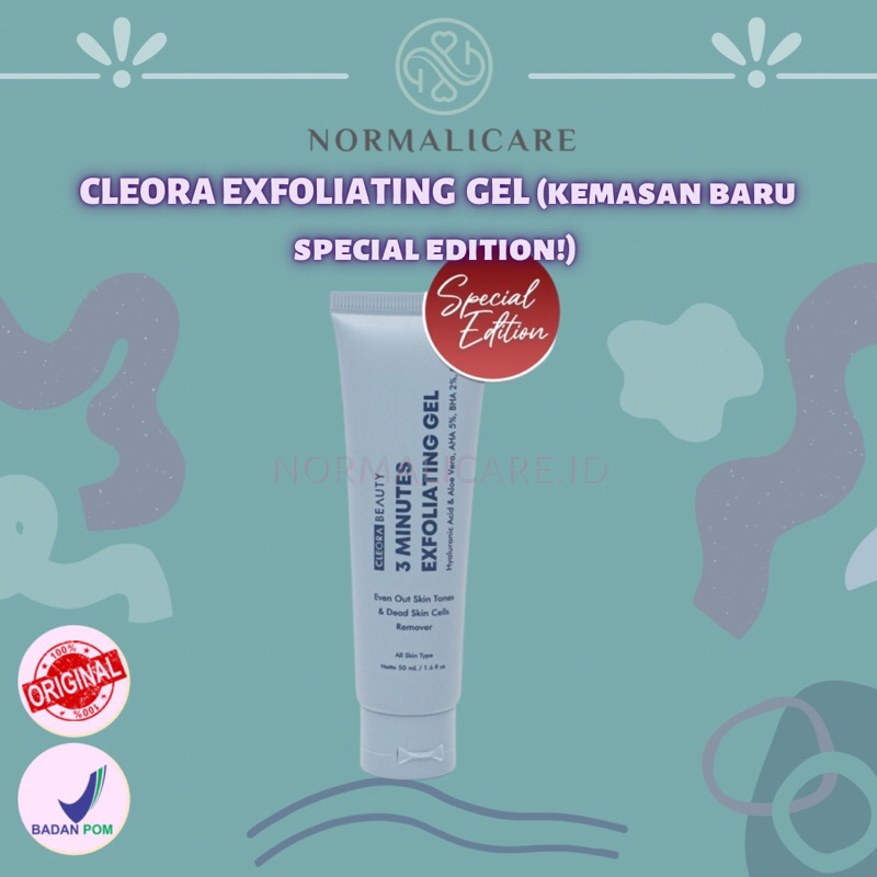 Cleora 3 Minutes Exfoliating Gel 50ml 100% Original | Cleora Face ...