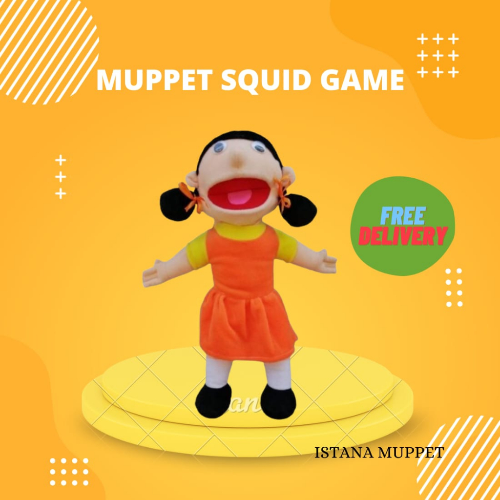 Squid GAME Character Muppet Hand Puppet | Shopee Malaysia