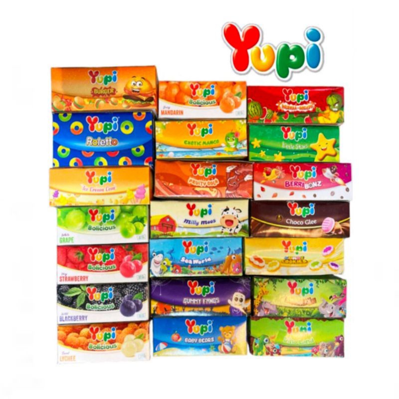 Yupi Jelly Candy 1 Box Contains 24 Pcs Assorted Flavors | Shopee Malaysia