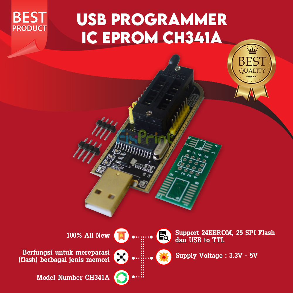 Flash BIOS USB Programmer CH341A | Shopee Malaysia